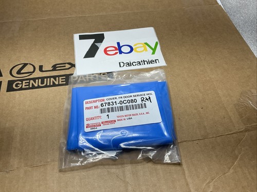 2020-2022 Toyota Tundra Sequoia Front Right Door Water Deflector 67831 ...