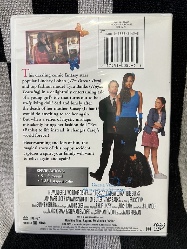 Life-Size (DVD, 2000) 717951008565 | eBay