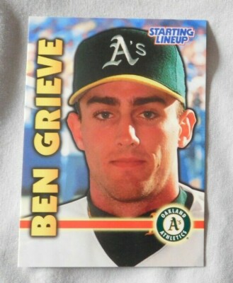 1999 Starting Lineup Ben Grieve Oakland A's Baseball Card | eBay