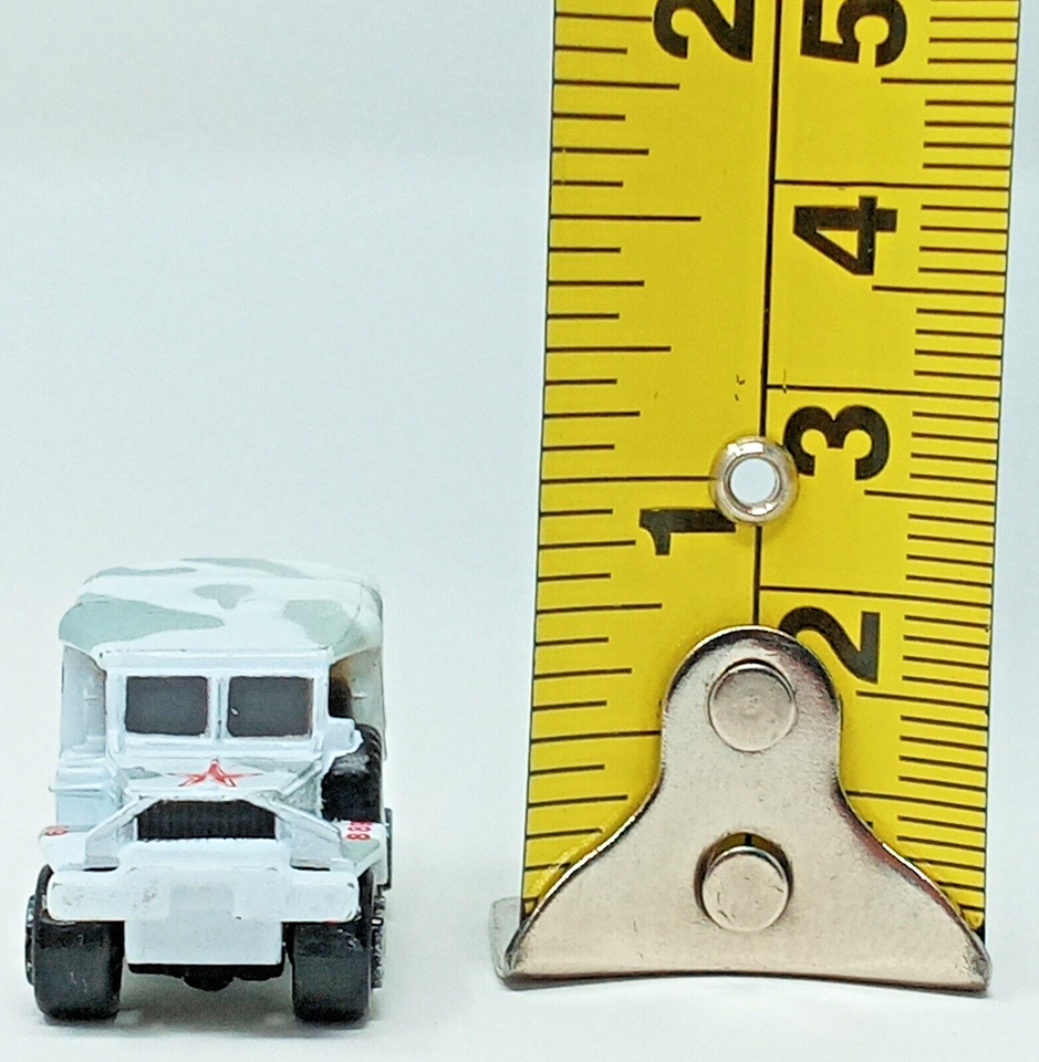Micro Machines Galoob 1989 CCCP USSR Military Truck covered Soviet ...