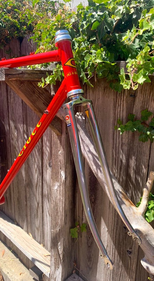 53cm CIOCC Vintage Steel Frame-Set - Refinished + Extras | eBay