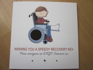 Get Well Soon Broken Foot