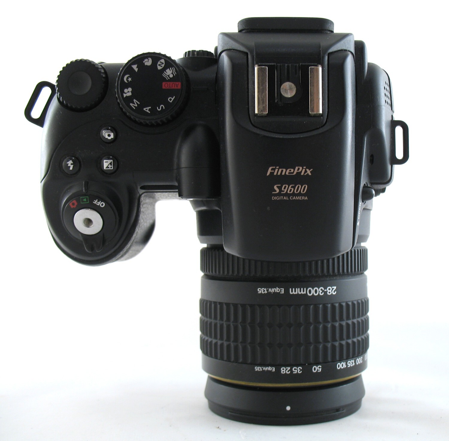 Fuji FinePix S9600 D-SLR style Digital Bridge Camera 9MP,28-300mm Zoom ...