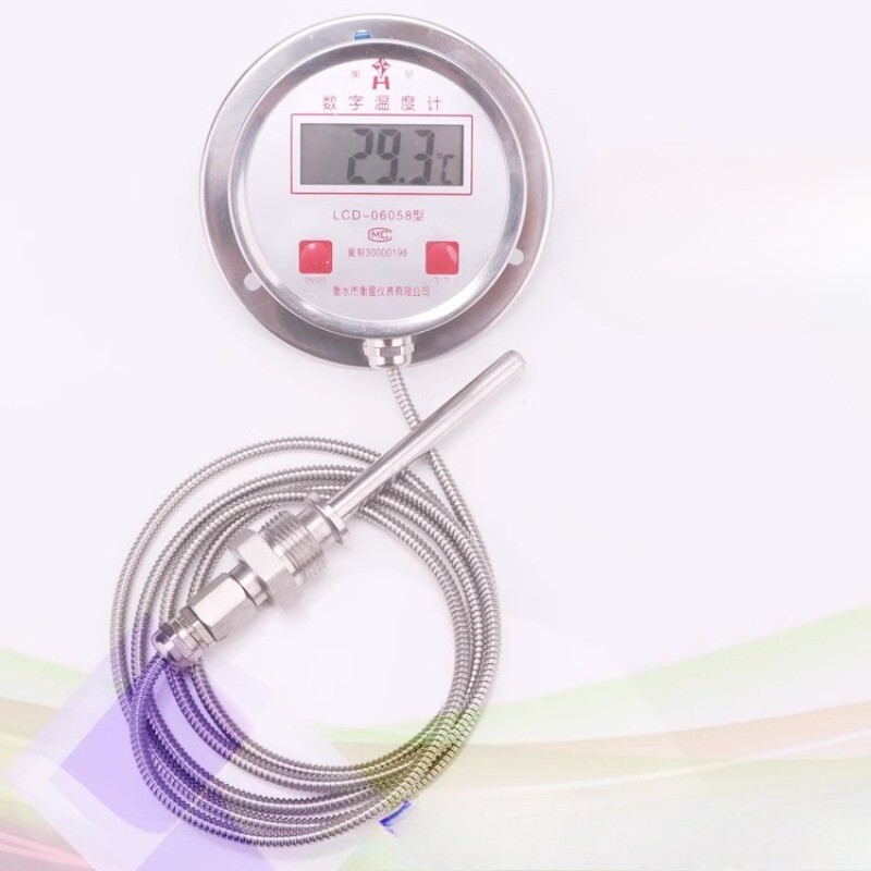 Industrial Digital Display Thermometer Stainless Steel Temperature ...
