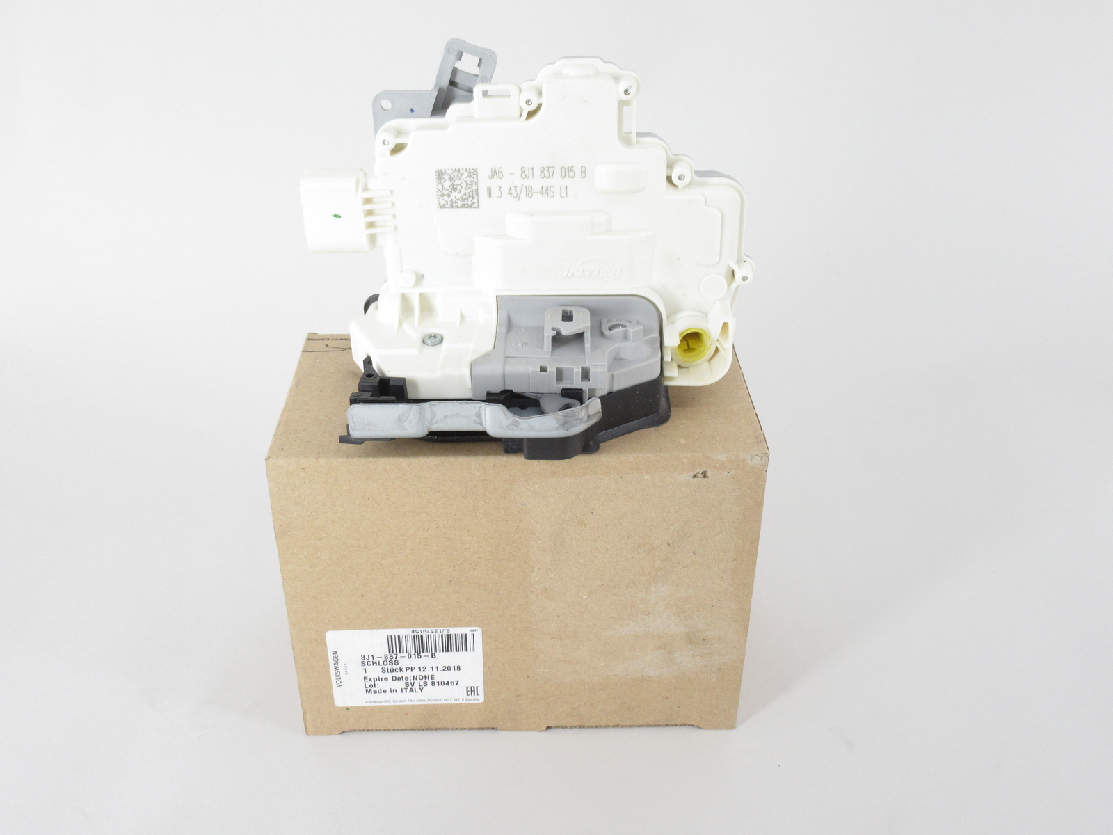 Genuine OEM Volkswagen Audi 8J1-837-015-B Driver Front Door Lock ...