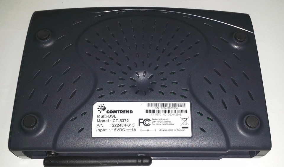 Comtrend Multi-DSL Wlan Wireless Router / Gateway CT-5372 [No Power ...