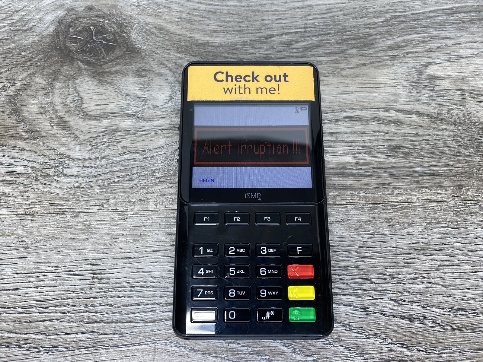 *INGENICO* ISMP4 ISMP 4 IMP657-11T3555C Terminal with Barcode Reader | eBay