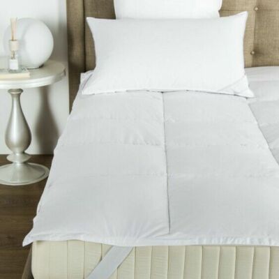 $1700 NEW Frette CORTINA TOPPER Mattress Pad The Down Filler White ...