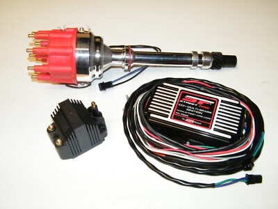 MSD Street Fire Ignition Scorpion Billet Aluminum Distributor SBC BBC ...