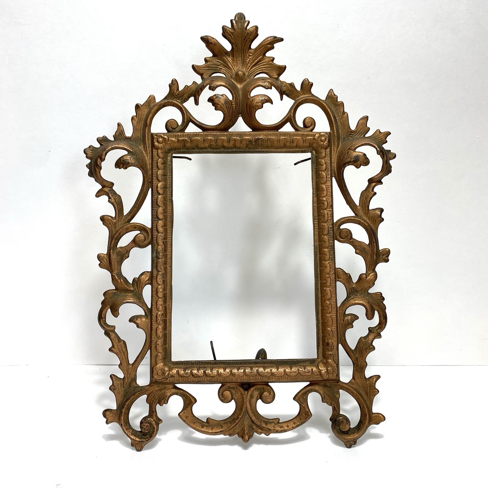 Antique Victorian Brass Picture Frames