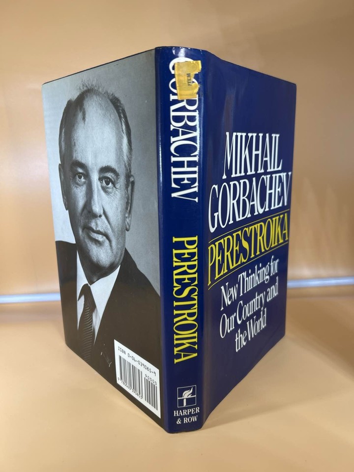Mikhail Gorbachev Perestroika New Thinking Hardcover 1987 History Book ...