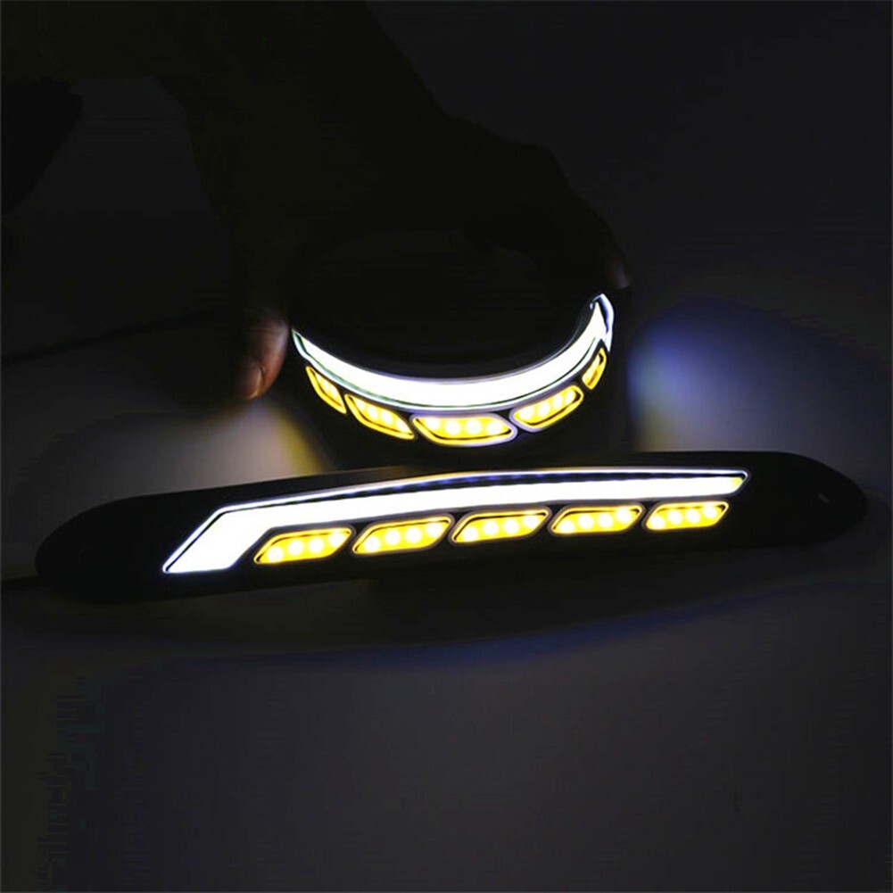 COB LED Daytime Running Light for Cars Non deformation and Wear ...