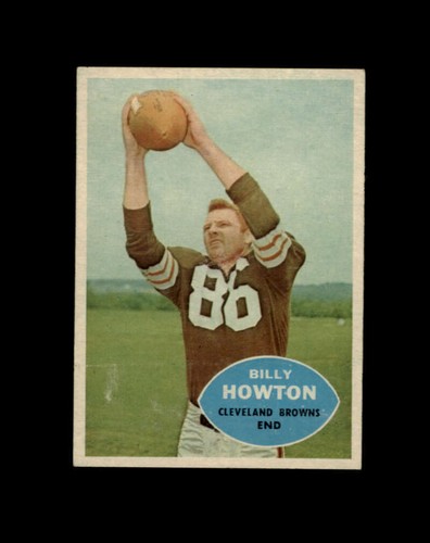1960 Topps Football #027 Billy Howton STARX 5.5 EX+ (CS114193) | eBay