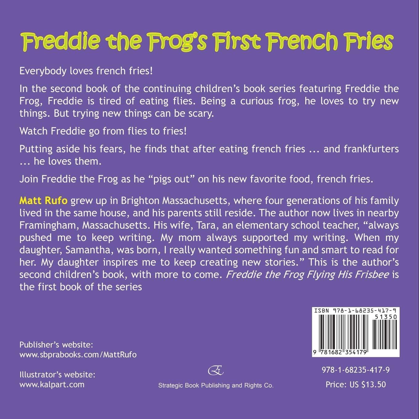 Matt Rufo Freddie the Frog's First French Fries (Paperback) (US IMPORT ...