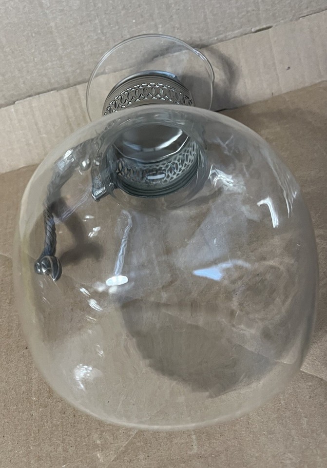 1950's Corning Brand Silver-plated Carafe Serving Pitcher Heat Proof ...