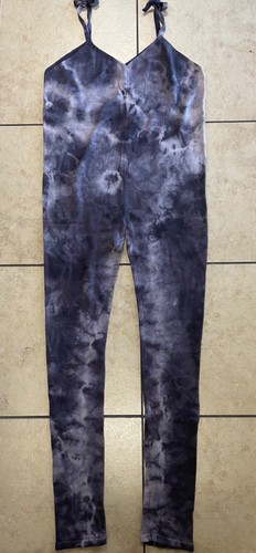 New Small Unitard Warm Up Purple Fleeced Dance | eBay