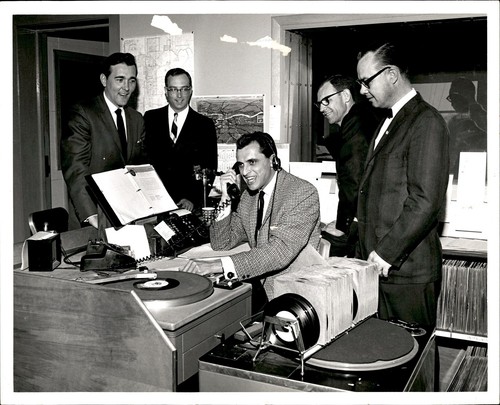 LG64 Original Photo GENE DAVIS FRED EVERETT DAN HENRY ED MUSCARE WDAF ...