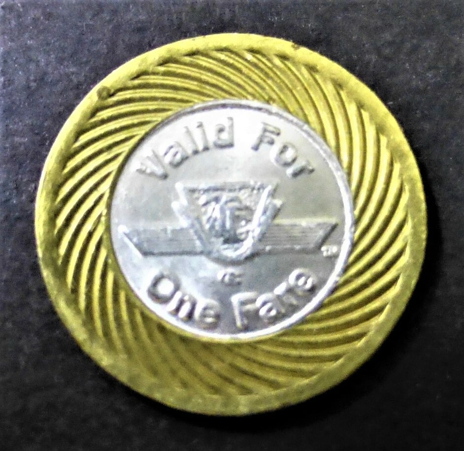 CANADA - TORONTO TRANSIT - VALID FOR ONE FARE BIMETALLIC TOKEN | eBay