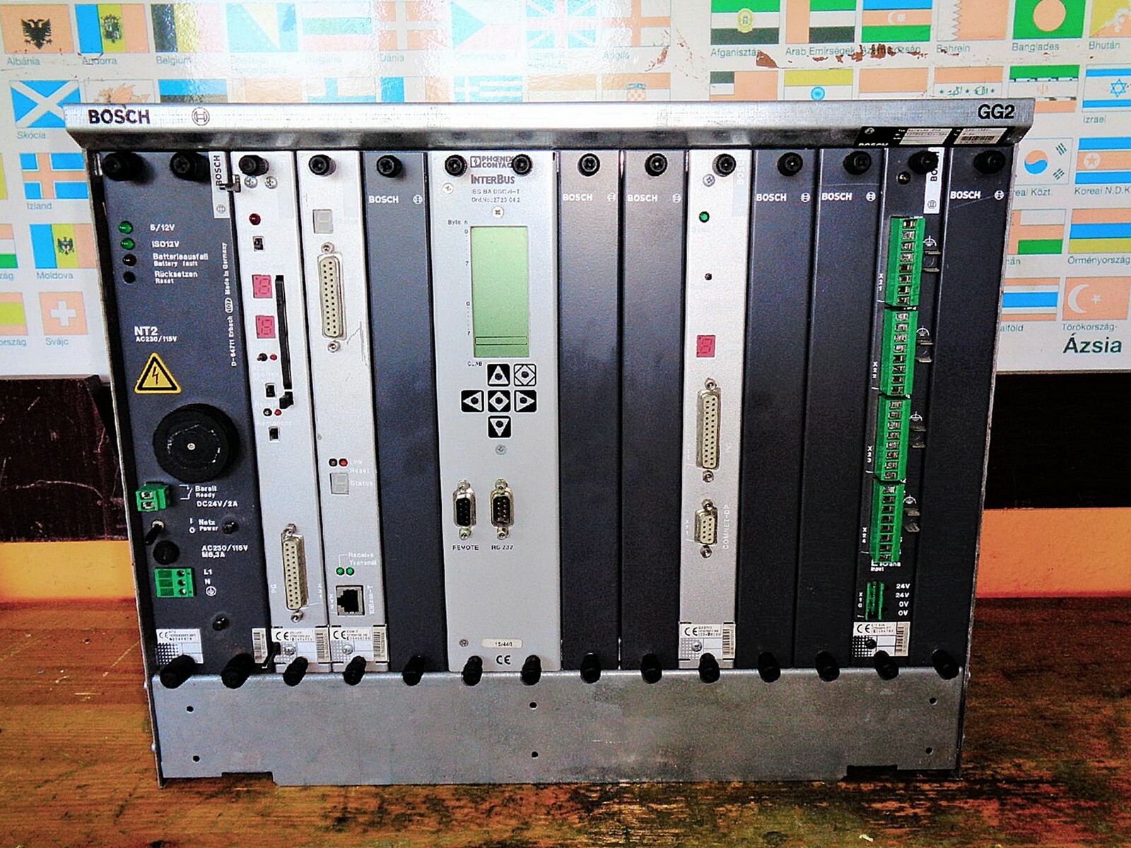 Bosch CL 500 Rack GG2 PLC Controller Module ZS-400 1070070309-218 CPU ...