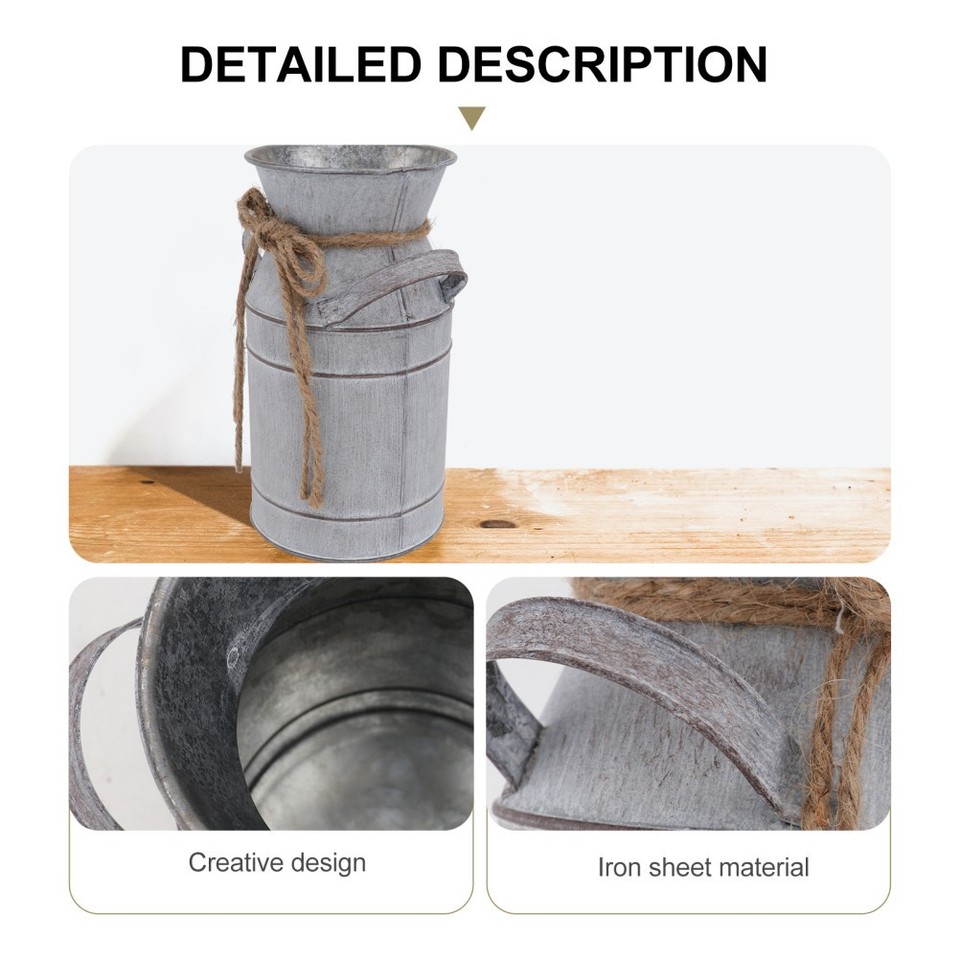 Flower Arrangement Bucket Ornaments Household Adornment Gardening ...