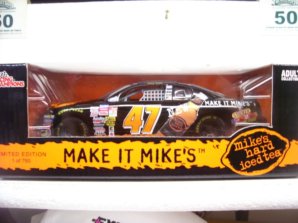 2002 1/24 #47 SHANE HMIEL MIKES HARD ICED TEA CHEVY RACING CHAMPIONS | eBay