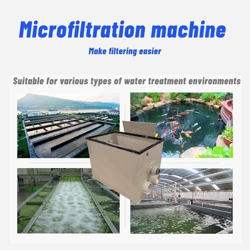 20m3 Gravity Fed Pond Drum Standalone Filter With Flush Pump | eBay UK