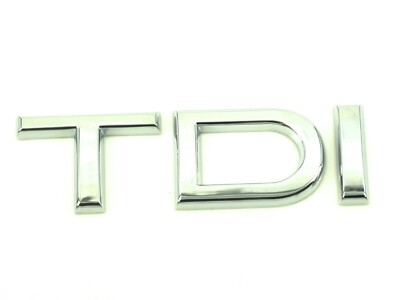 Genuine New AUDI TDI BOOT BADGE Emblem For A3 1996-2003 & A8 2002-10 ...