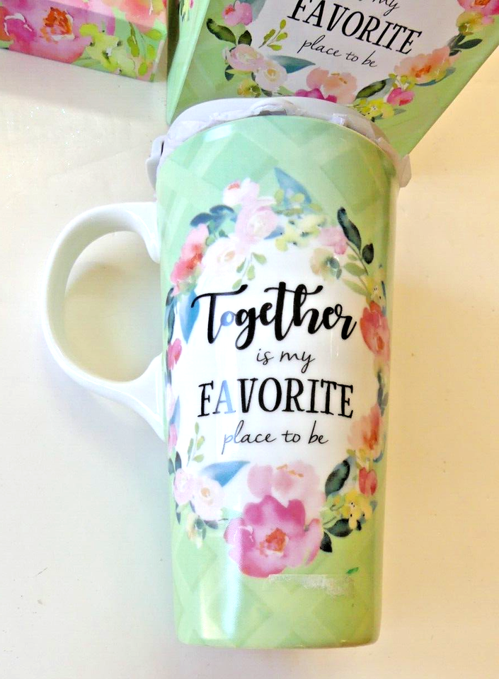 Cypress Refresh Ceramic Travel Mug Cup & Lid Together is My Favorite ...