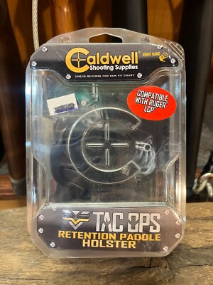 CALDWELL TAC OPS RETENTION PADDLE HOLSTER FOR RUGER LCP RIGHT HAND ...