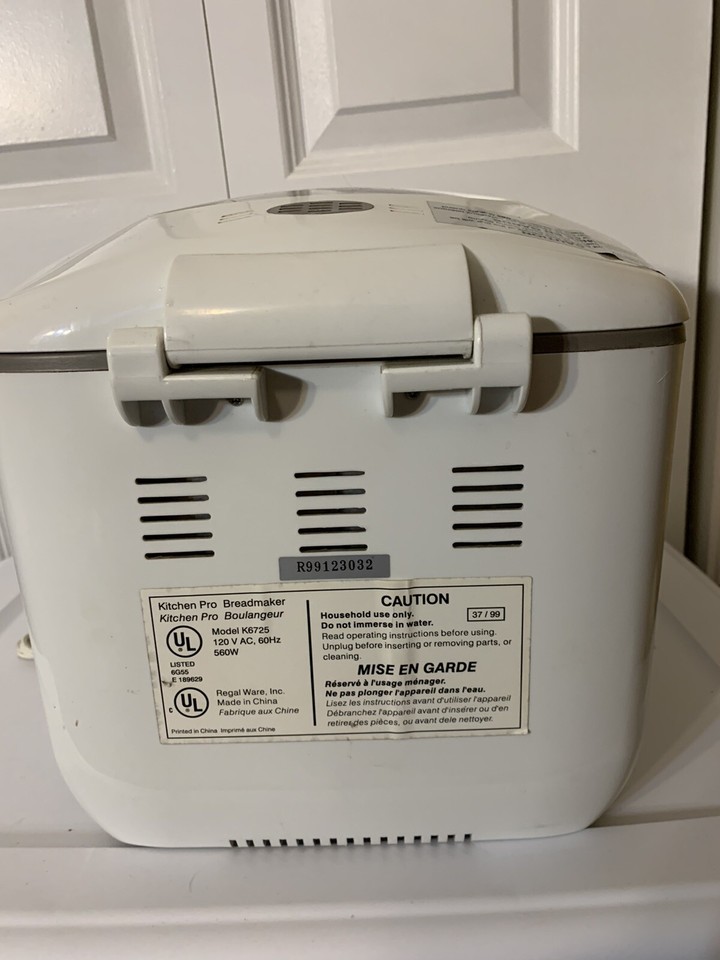 Regal Kitchen Pro #K6725 Bread Maker Machine | eBay