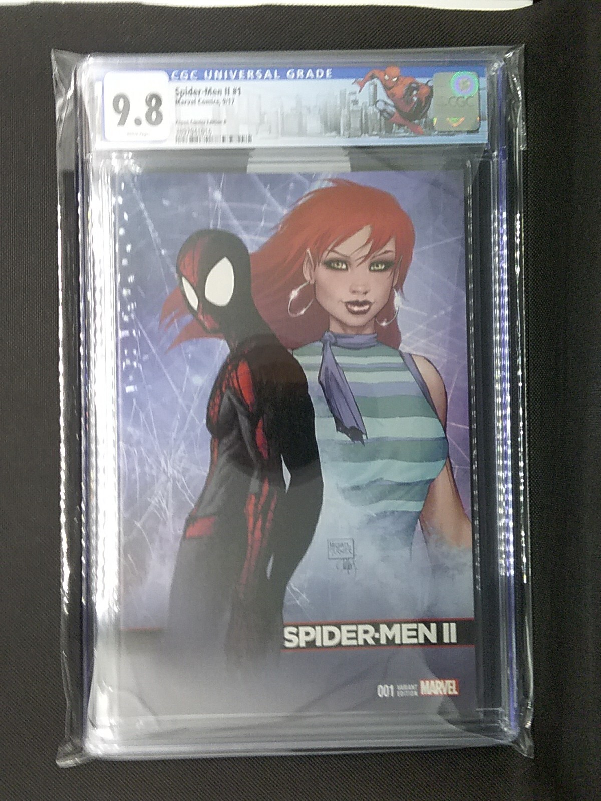 Spider-Men II #1 CGC 9.8 Aspen Variant 1st Evil Miles Morales Custom ...