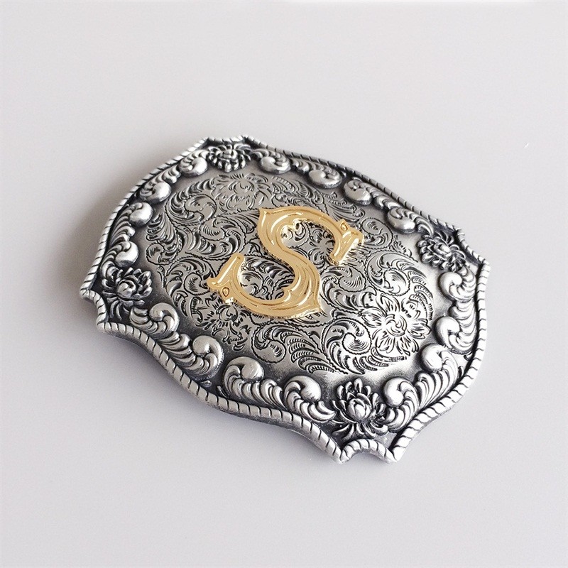 Western Initial Letter S Belt Buckle Gurtelschnalle also Stock in US | eBay