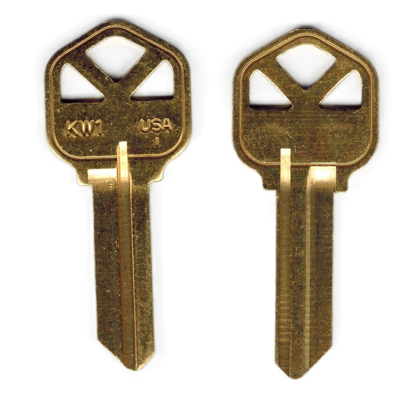 Ilco Kwikset KW1 Brass Key Blank X2 | eBay