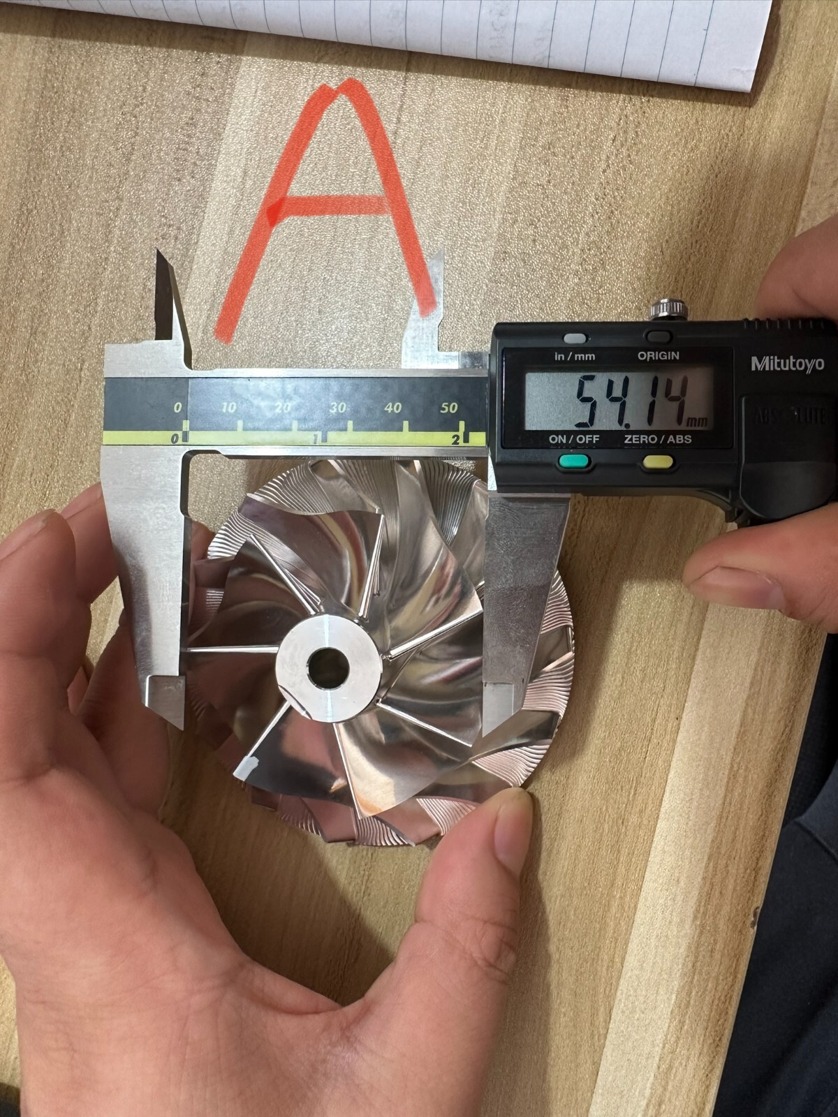 3784776 Turbine wheel and impeller for tspurchasing | eBay