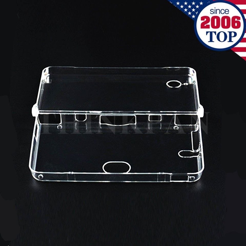 Transparent Clear Crystal Case Hard Cover Shell For Nintendo DSi XL ...