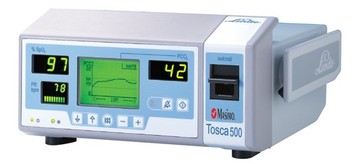 RADIOMETER TOSCA 500 MASIMO SET SPO2 PULSE PATIENT PCO2 OXIMETER ...