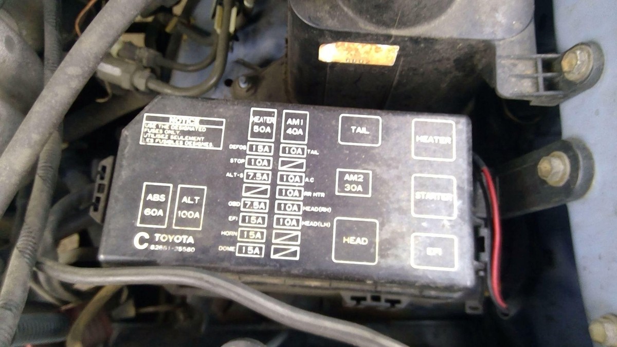 1997 Toyota 4runner Fuse Box Diagram Performing The "Big 3" Wiring