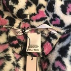 Victorias Secret Pink Robe Sleep M/L Super Soft Plush NWT HEART LEOPARD ...