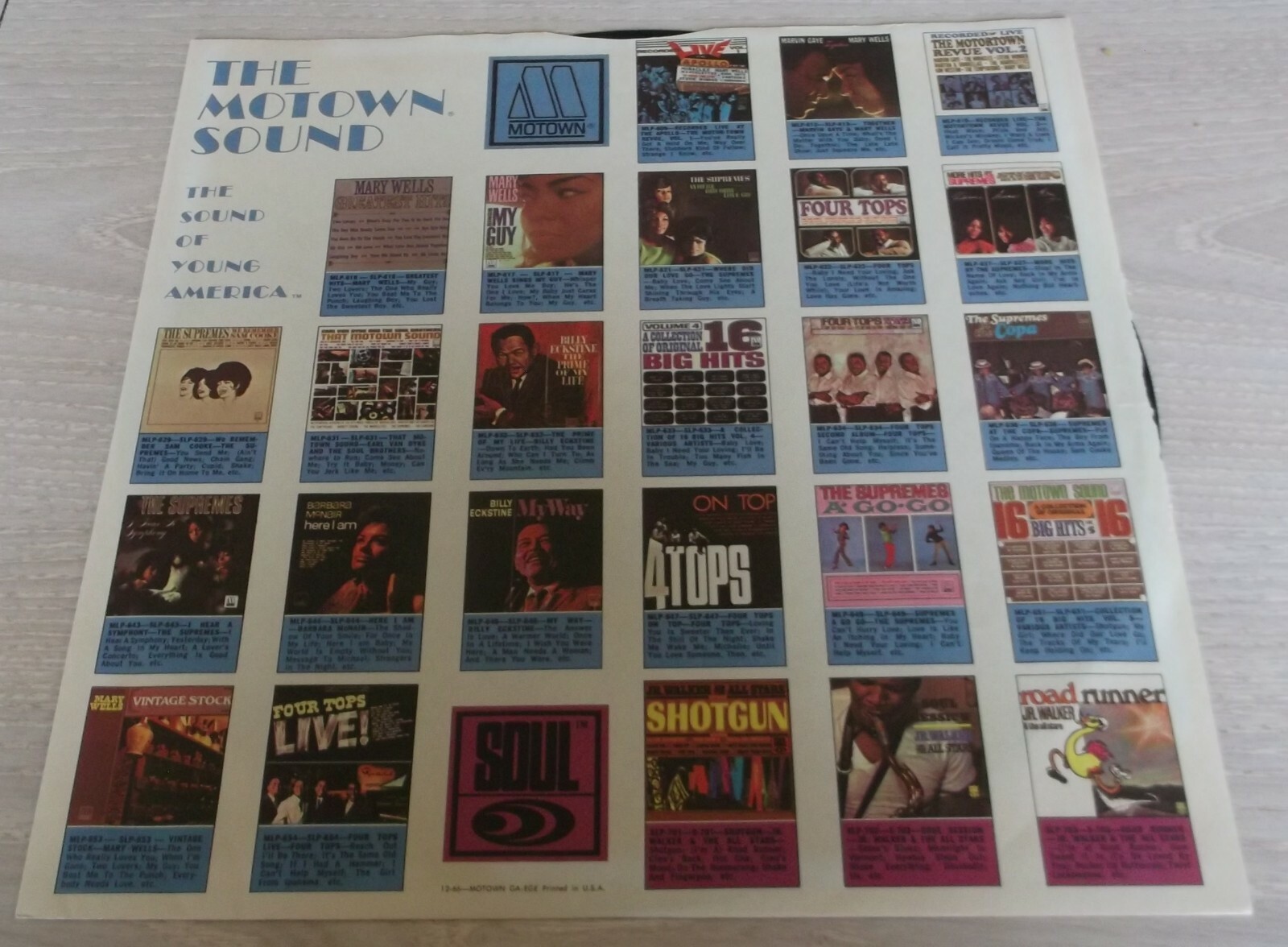 The Motown Sound Volume 6 LP 33 Album 1967 Motown Records Vintage | eBay