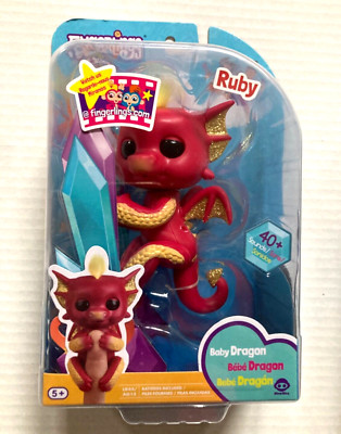 New Fingerlings Ruby Baby Dragon WowWee | eBay