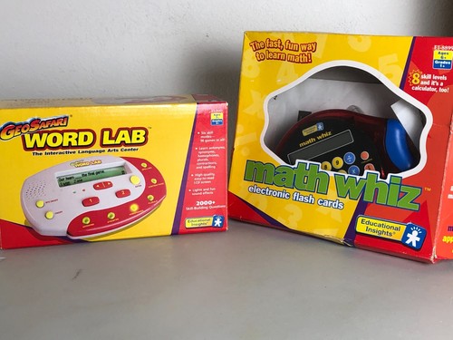 GeoSafari Word Lab & Math Whiz TESTED First grade Second grade + | eBay