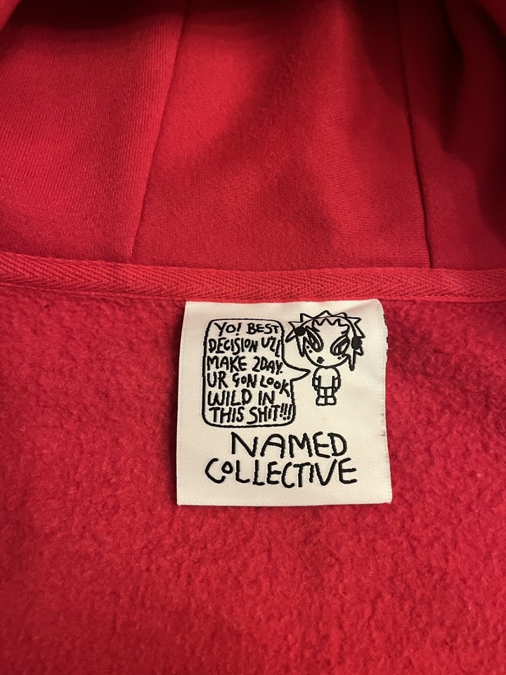 Named collective hoodie Unrealistic Ideals Collection Rhinestone small ...