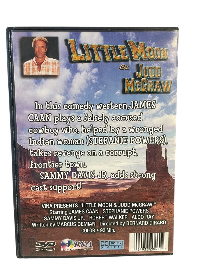 Little Moon & Judd McGraw DVD Comedy Western 92 Min James Caan | eBay