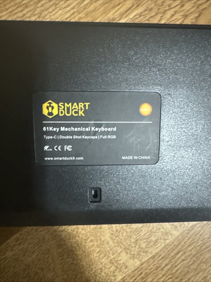 Smart Duck Mechanical Keyboard RGB LED (with Changed Keys And Switch ...