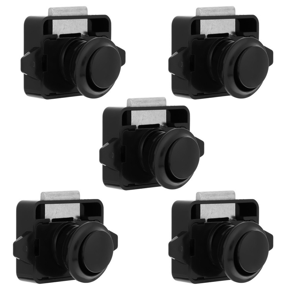 5 Pcs Push Button Catch Lock Cabinet Door Latch Camper Replacement ...