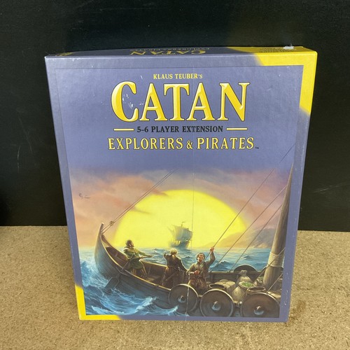 Catan “Explorers & Pirates” 5-6 Player Game Extension Pack | eBay