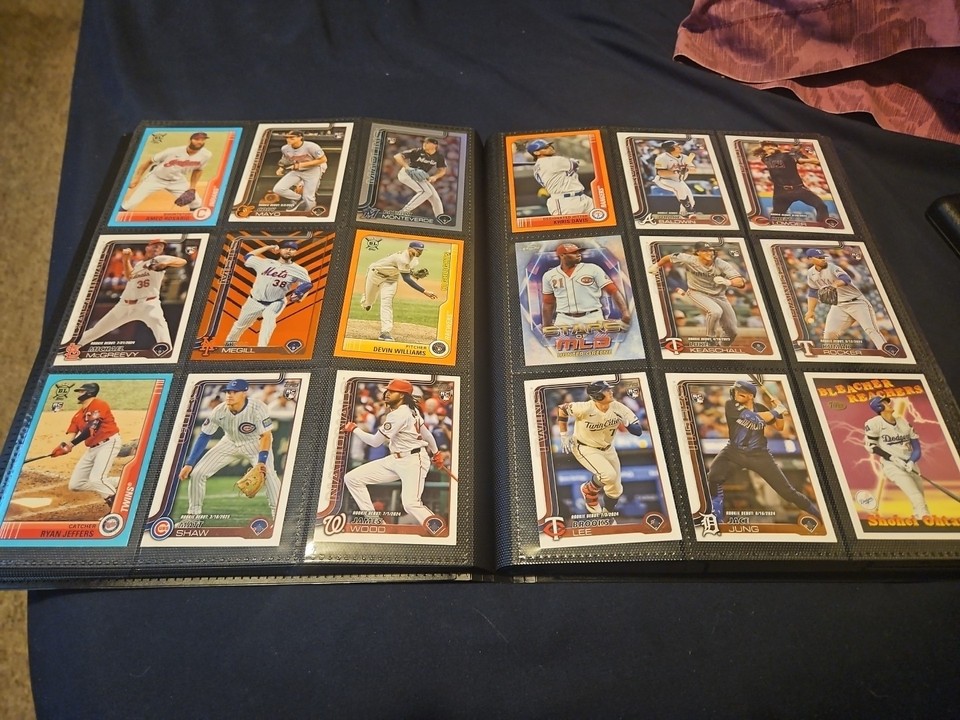 Random Binder Of Baseball Cards | eBay