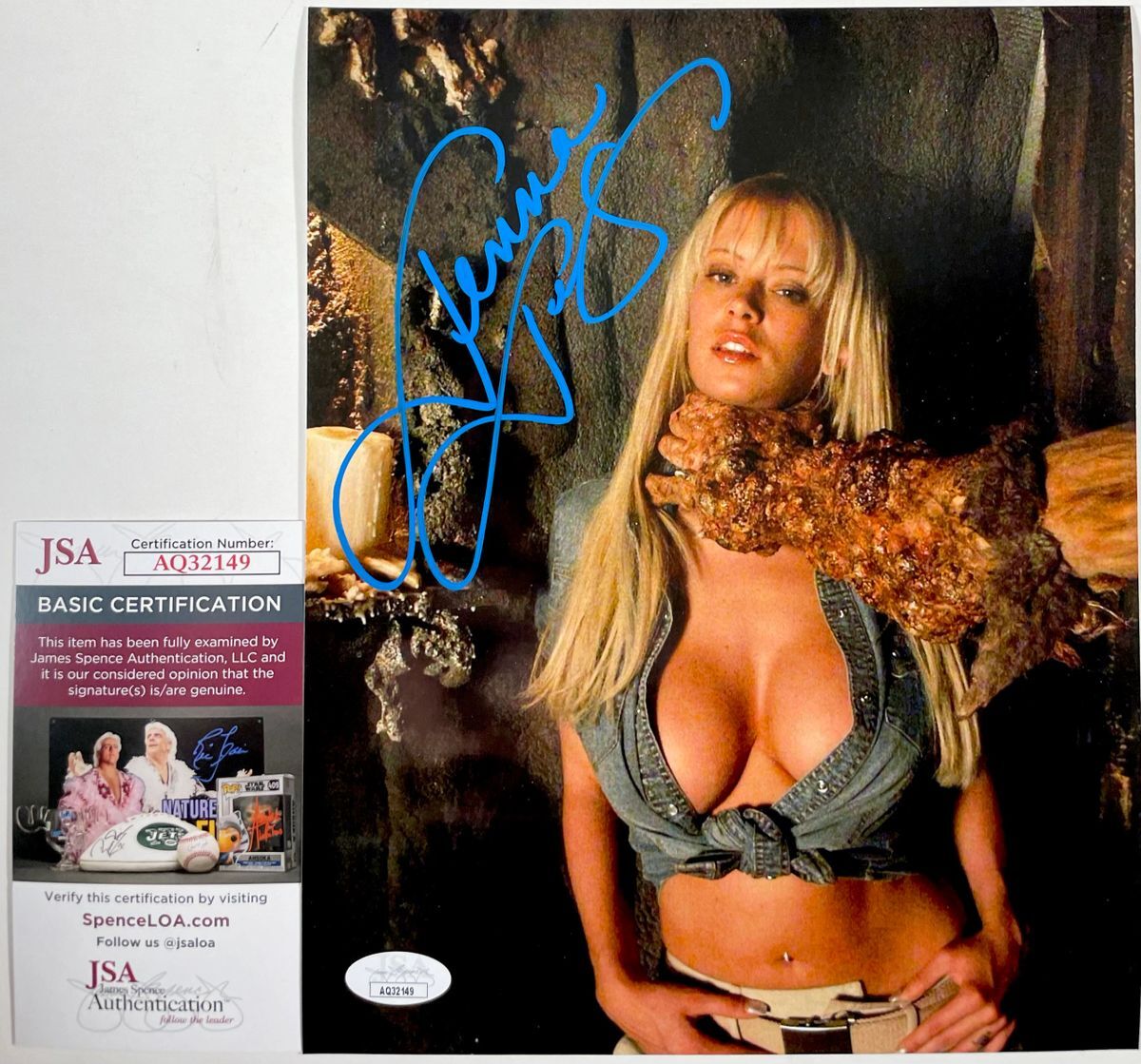 Jenna Jameson Signed Evil Breed: The Legend Of Samhain 8x10 Photo JSA COA | eBay