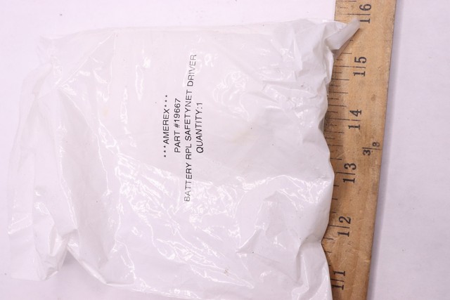 Amerex Replacement Batteries & Safety Driver Panel #27 19667 for sale ...