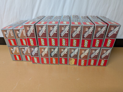 LEGO Train Set: 8 Straight Electric Rails Grey 12 V (7854) Complete ...